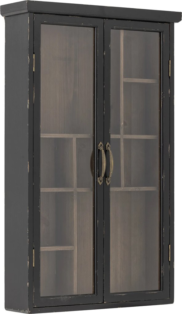 BLOOMINGVILLE Nástěnný kabinet HAZEM černý 82065371