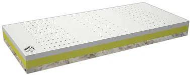 Zdravotní matrace Postelia VISCO BONELL AIR MEDIUM 200 x 90 cm - Výška jádra: 22 cm + výška potahu
