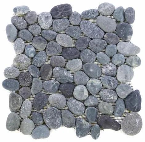 Mozaika Garth říční oblázky - šedá obklady  1 m2