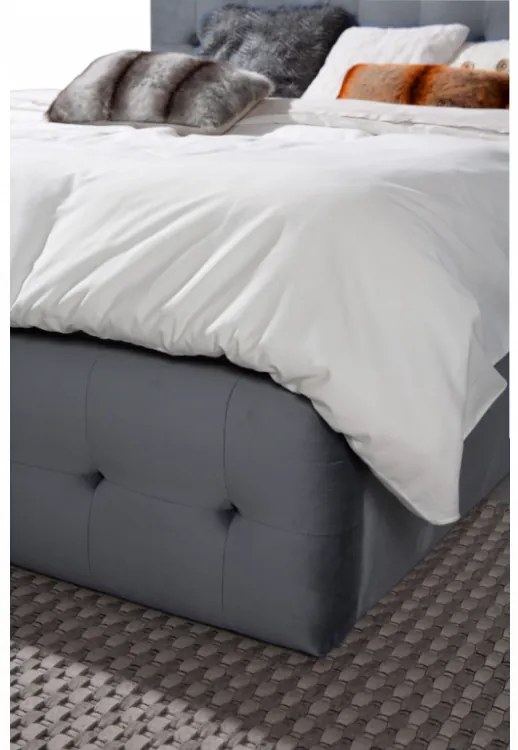 Moderní čalouněná postel PANAMA 138 140x200 cm Solid 1
