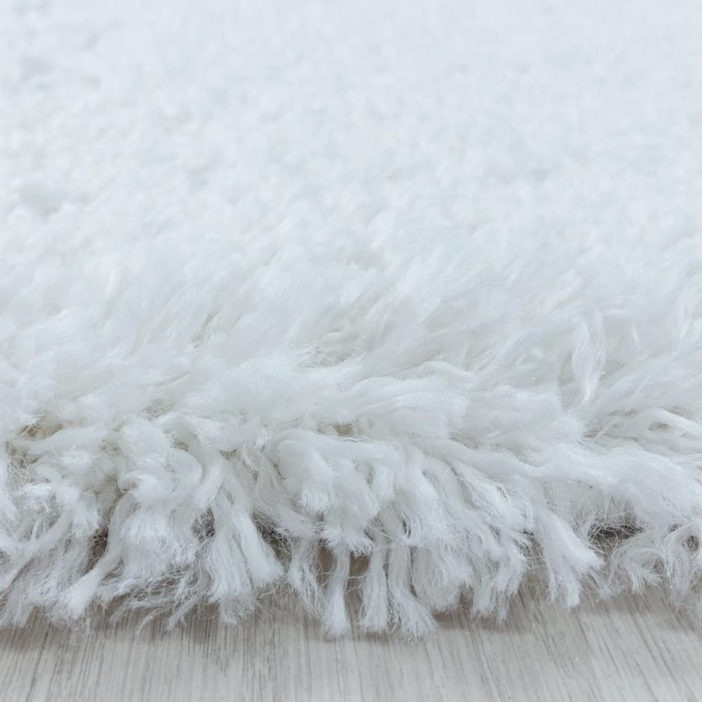 Ayyildiz koberce Kusový koberec Fluffy Shaggy 3500 white Rozměry koberců: 280x370