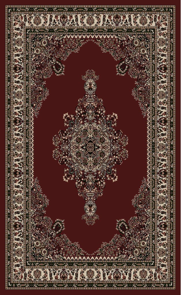 Ayyildiz, Kusový koberec Marrakesh 297 red, 240x340, červená, kancelář