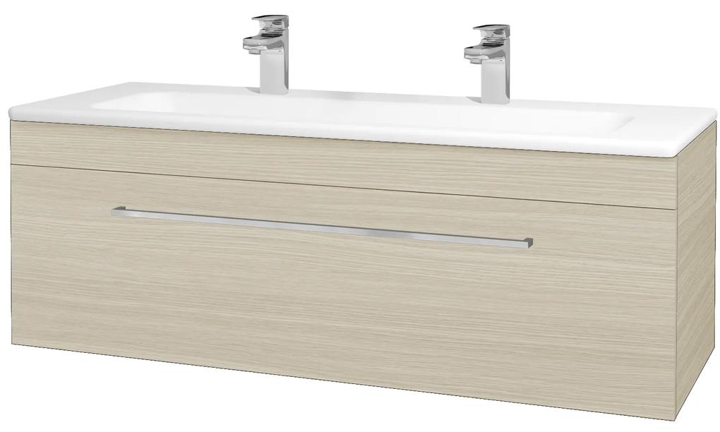 Dřevojas Koupelnová skříň ASTON SZZ 120 Varianta: D02 Bříza / Úchytka T01 / D02 Bříza