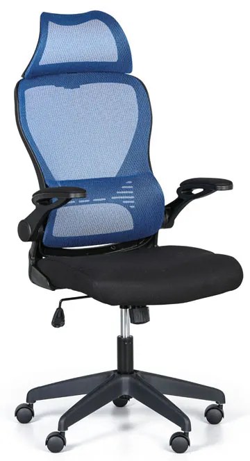Kancelářská židle LUCAS 1+1 ZDARMA, modrá