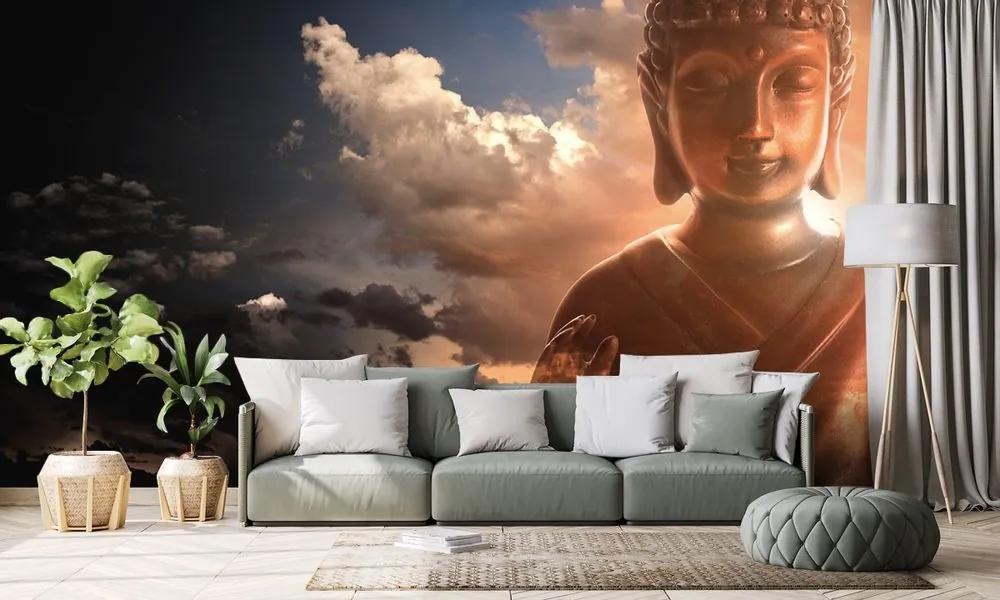 Tapeta Budha mezi oblaky - 375x250 cm