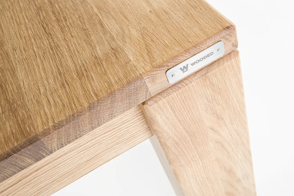 Wooded Konferenční stolek Chicago Standard z masivu DUB Výška stolku: 53 cm