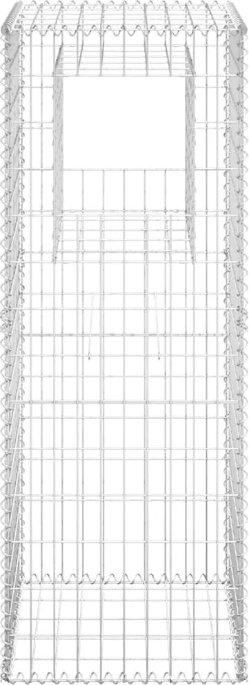 Gabionový sloupek 50 x 50 x 140 cm železo 151270