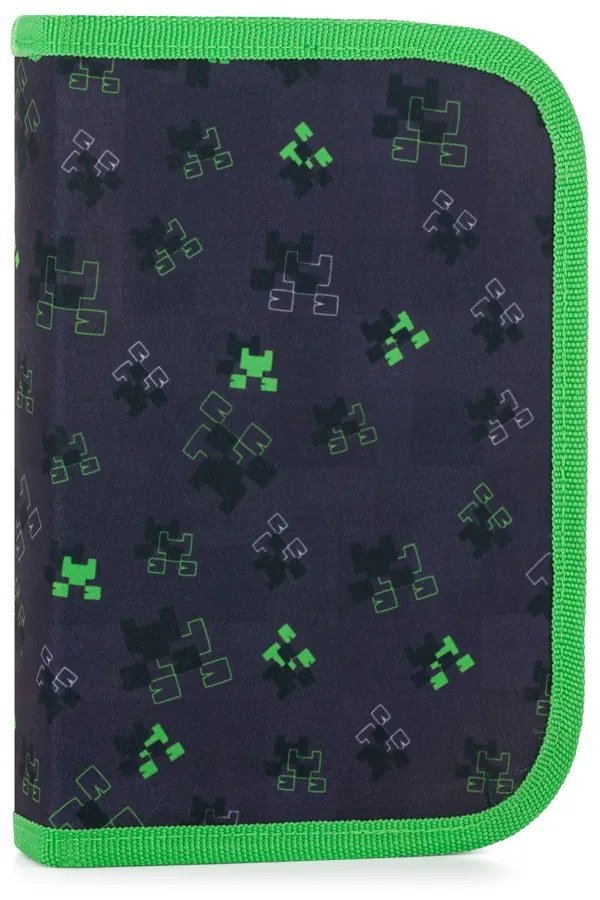 Karton P+P Penál 1 p. 2 chlopně, prázdný Oxy Next Green Cube