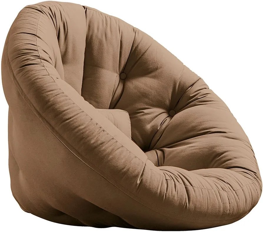 KARUP DESIGN Variabilní křeslo Nest Futon Mocca 85 × 110 × 115 cm