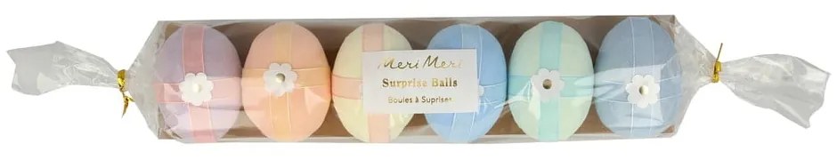 Velikonoční dekorace v sadě 6 ks Surprise Eggs – Meri Meri