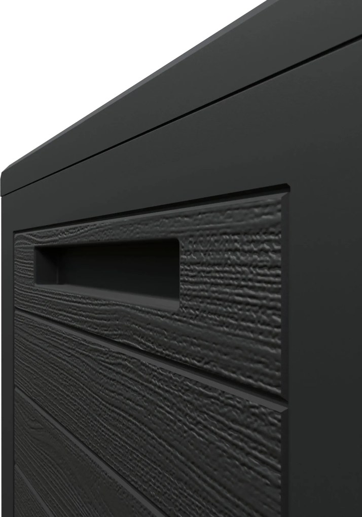 Zahradní úložný box Hill 280 L antracitový