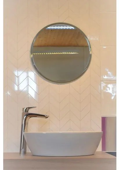 Amirro Opal Zrcadlo průměr 45 cm, s fazetou 1 cm 404-500