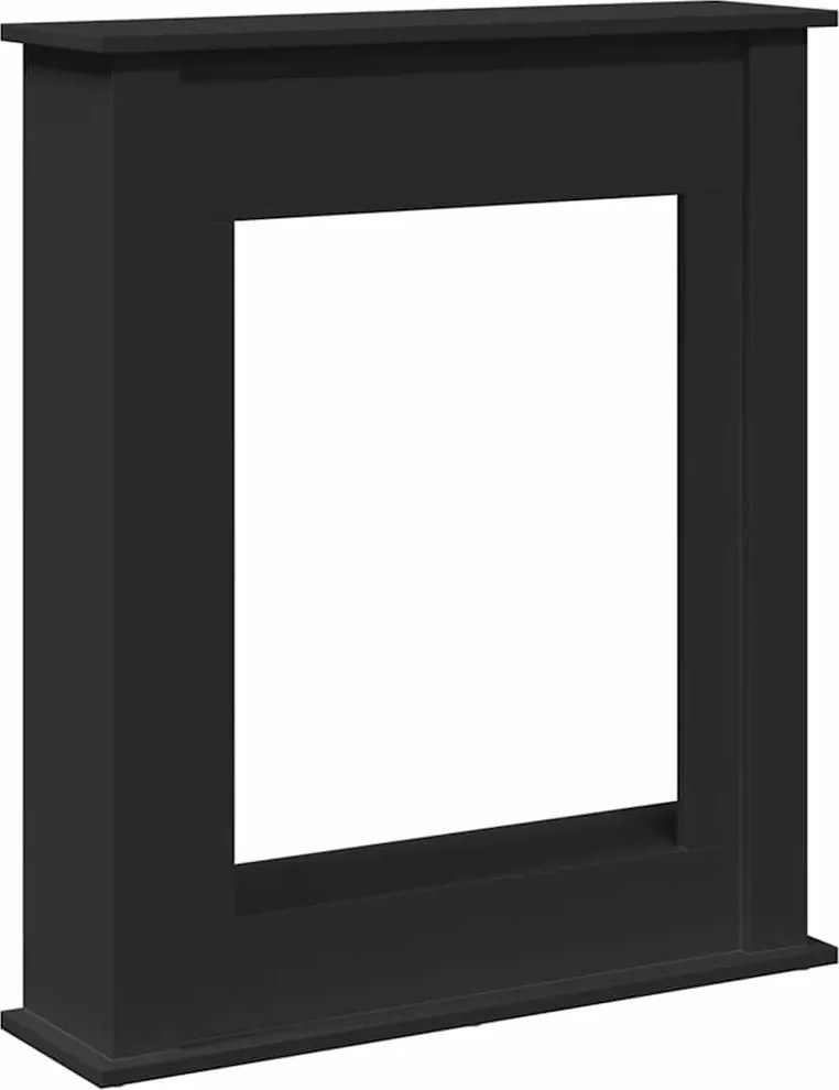 vidaXL Krbový rám 75x20x87,5 cm, konstrukční dřevo [854581] Barva: Černý dub