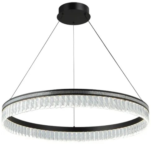 LED Stmívatelný křišťálový lustr na lanku THALIA LED/55W/230V 3000-6000K + DO