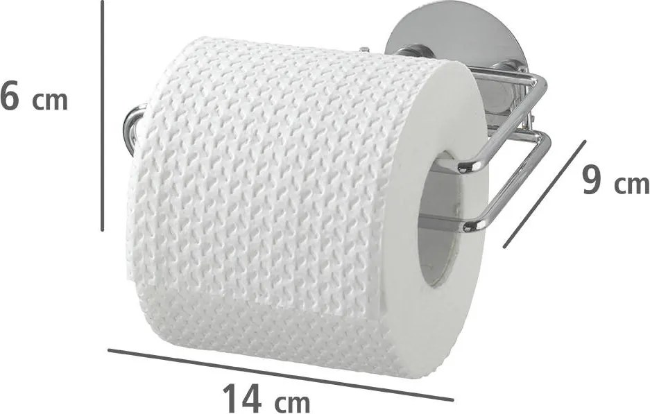 Držák na toaletní papír Turbo-Loc,chromovana ocel, WENKO