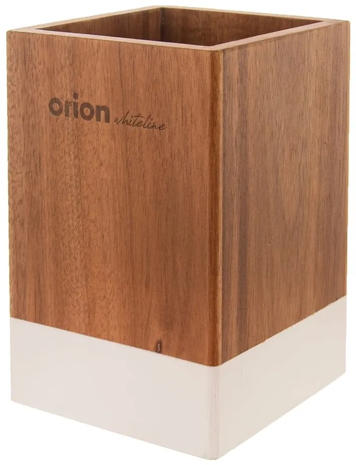 Dřevěný stojan na kuchyňské náčiní Whiteline – Orion
