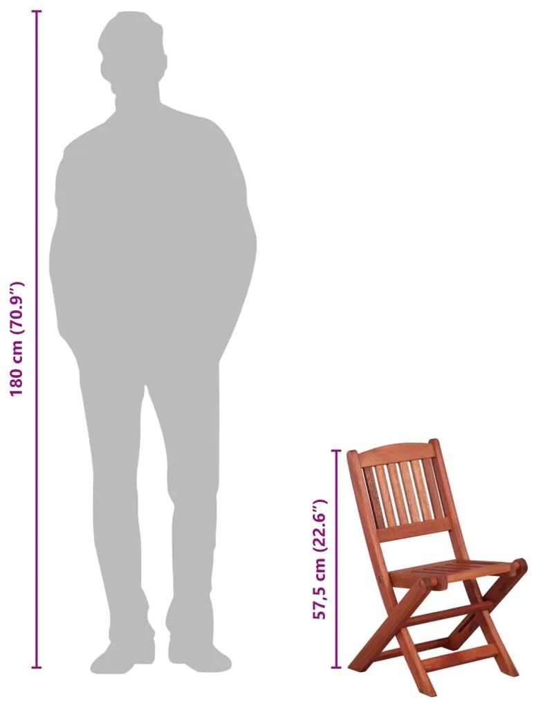 vidaXL Marketos Dětské jídelní židle 2 ks masivní eukalyptové dřevo