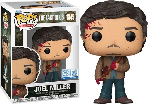 Funko POP! #1845 Television: The Last of Us - Joel Miller (Battle Damaged) (Exclusive)