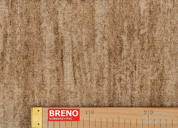 Breno Metrážový koberec TROPICAL 33 hnědý, šíře 500 cm