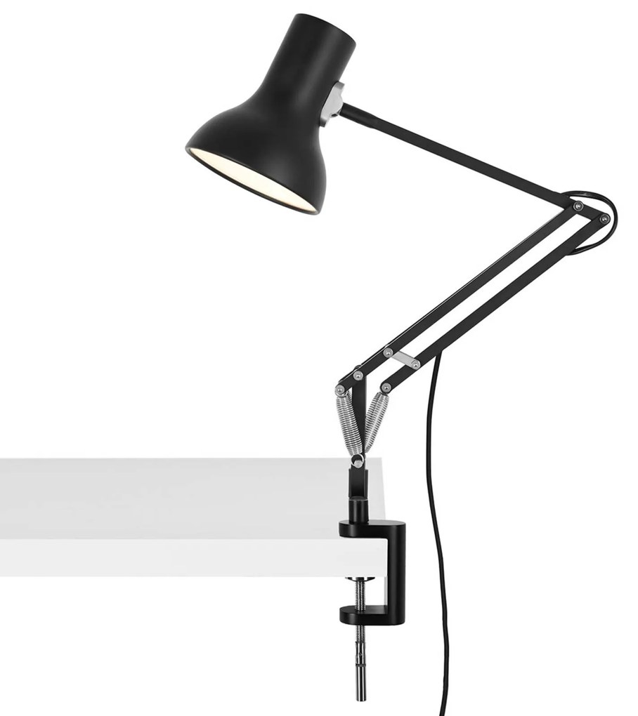 Anglepoise Type 75 Mini světlo se svorkou černá