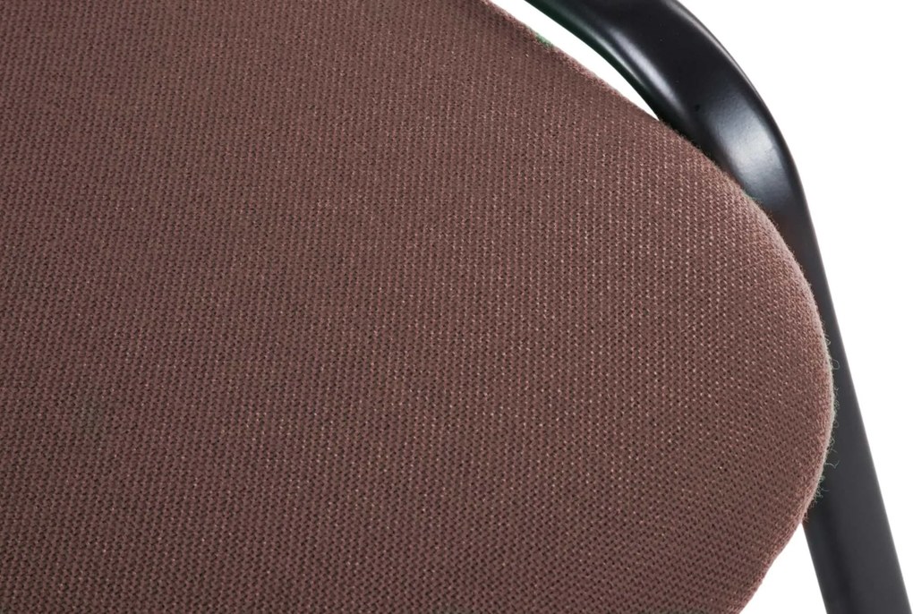 Konferenční židle Ken V2 látka – hnědá