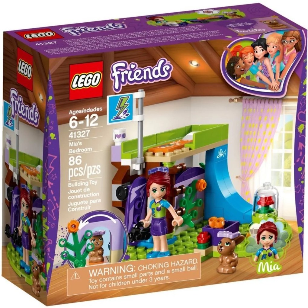 Lego® friends 41327 mia a její ložnice
