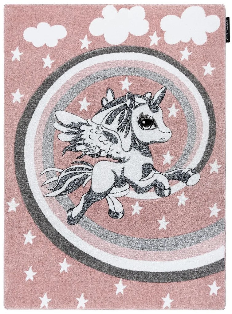 Dywany Łuszczów, Dětský kusový koberec Petit Pony pink, 120x170, růžová, dětský pokoj