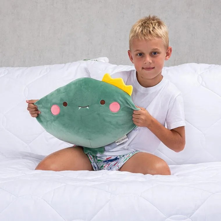 Dětský tvarovatelný squish polštářek KROKODÝL 40 cm