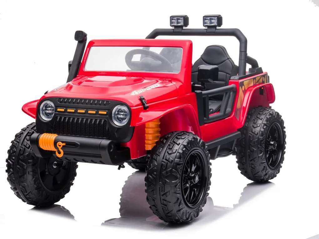 Ramiz Auto Jeep Monster červené