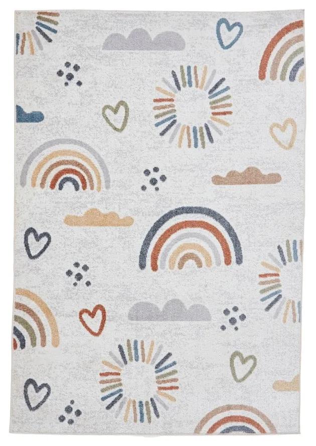 Krémový dětský koberec 120x170 cm Vida Kids Rainbow – Think Rugs