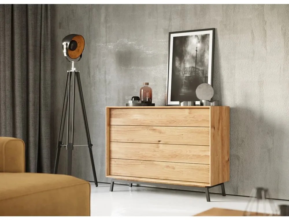 Massive home | Moderní dubová komoda Modern Loft
