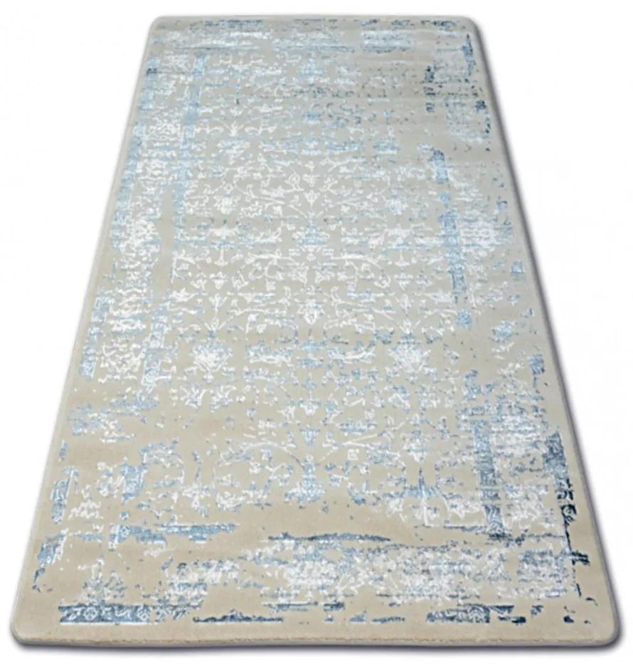 Luxusní kusový koberec akryl Icon modrý, Velikosti 120x180cm