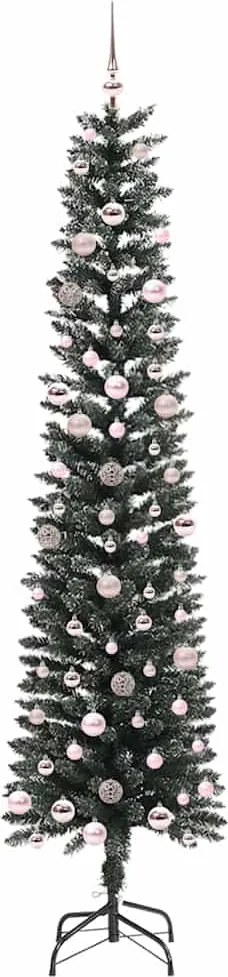 Umělý vánoční stromeček Zelená 240 cm PVC, plast a ocel 3395966