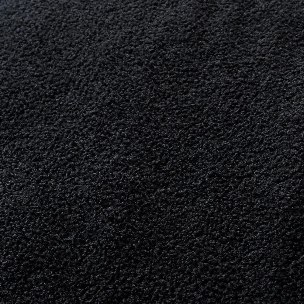 Černé povlečení na jednolůžko z materiálu bouclé 135x200 cm Cosy – Catherine Lansfield