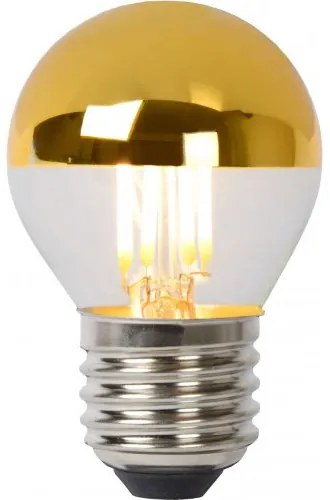 LUCIDE Bulb G45 Filament Dimmable E27 4W 320LM 2700K Gold žárovka, zářivka