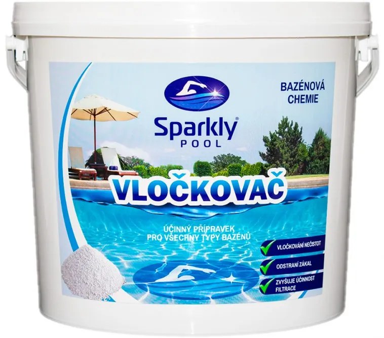 SparklyPool Sparkly POOL Vločkovač - granulát 5 kg