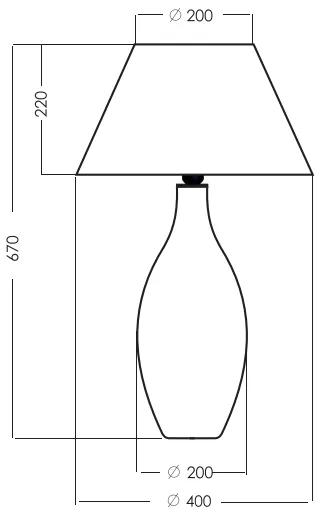 Stolní lampa KENYA L003092207