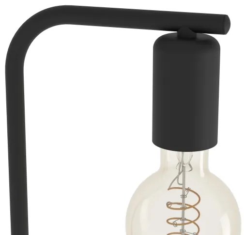 Eglo 43791 - Stojací lampa CRANLEY 1xE27/40W/230V černá