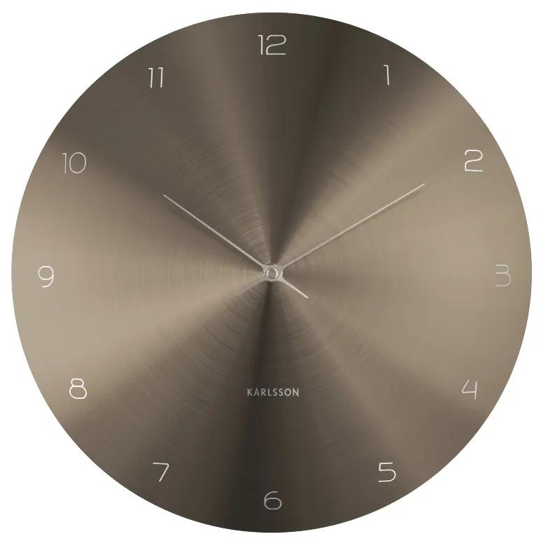 Designové nástěnné hodiny 5888GM Karlsson 40cm