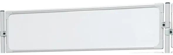 Oboustranná bílá popisovací tabule pro paravany TM, 1200 x 1200 mm