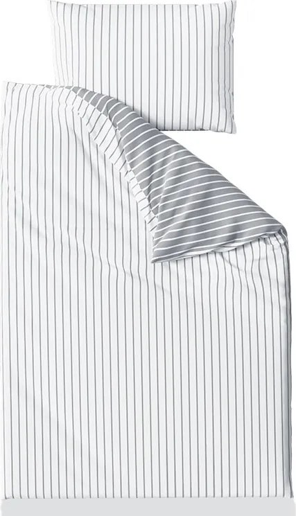 Povlečení z Renforcé bavlny CAPRIVI šedé Rozměr povlečení: 80 x 80 cm | 135 x 200 cm