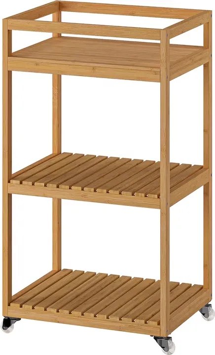Ikea Ragrund Koupelnový vozík, bambus, 42x33x76 cm
