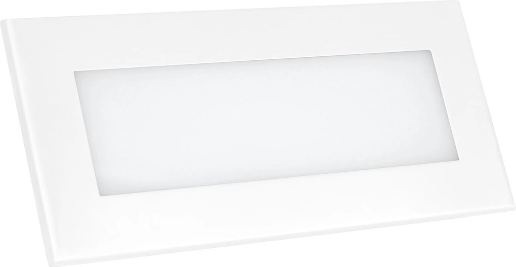 CEN CRT6E-050340 LED NOUZOVÉ SVÍTIDLO CORTES ZAPUŠTĚNÉ s nouzovým modulem 3hod 5W 4000K 280Lm 110d IP65 180x80x47mm - CENTURY