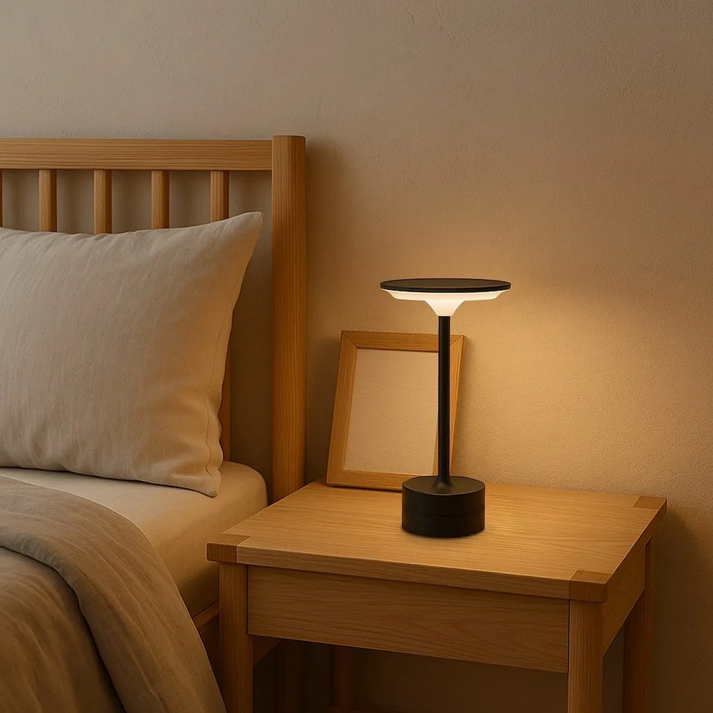 Stolní LED lampa Tavolo, 1x LED 2,5w, 3000-6000k, b