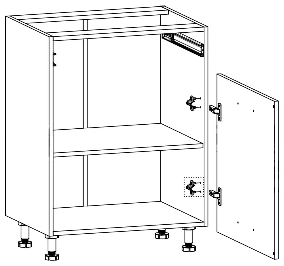 Kuchyňská linka LANGEN ap | 260 cm | PUSH OPEN | artisan