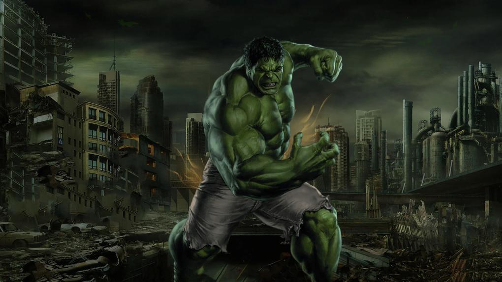 PRIMA Foto dárky Hulk Velikost: 90 x 50 cm