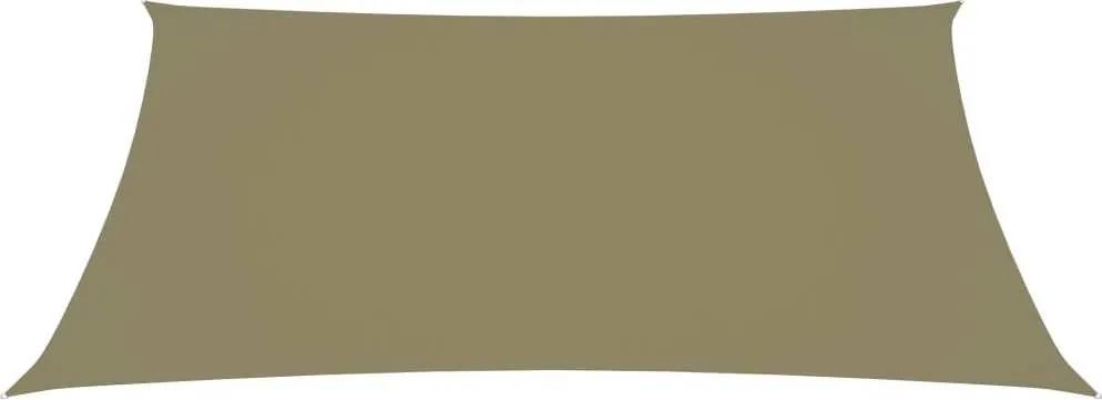 vidaXL Stínící plachta oxfordská látka obdélníková 6 x 7 m [135167] Barva: krémová