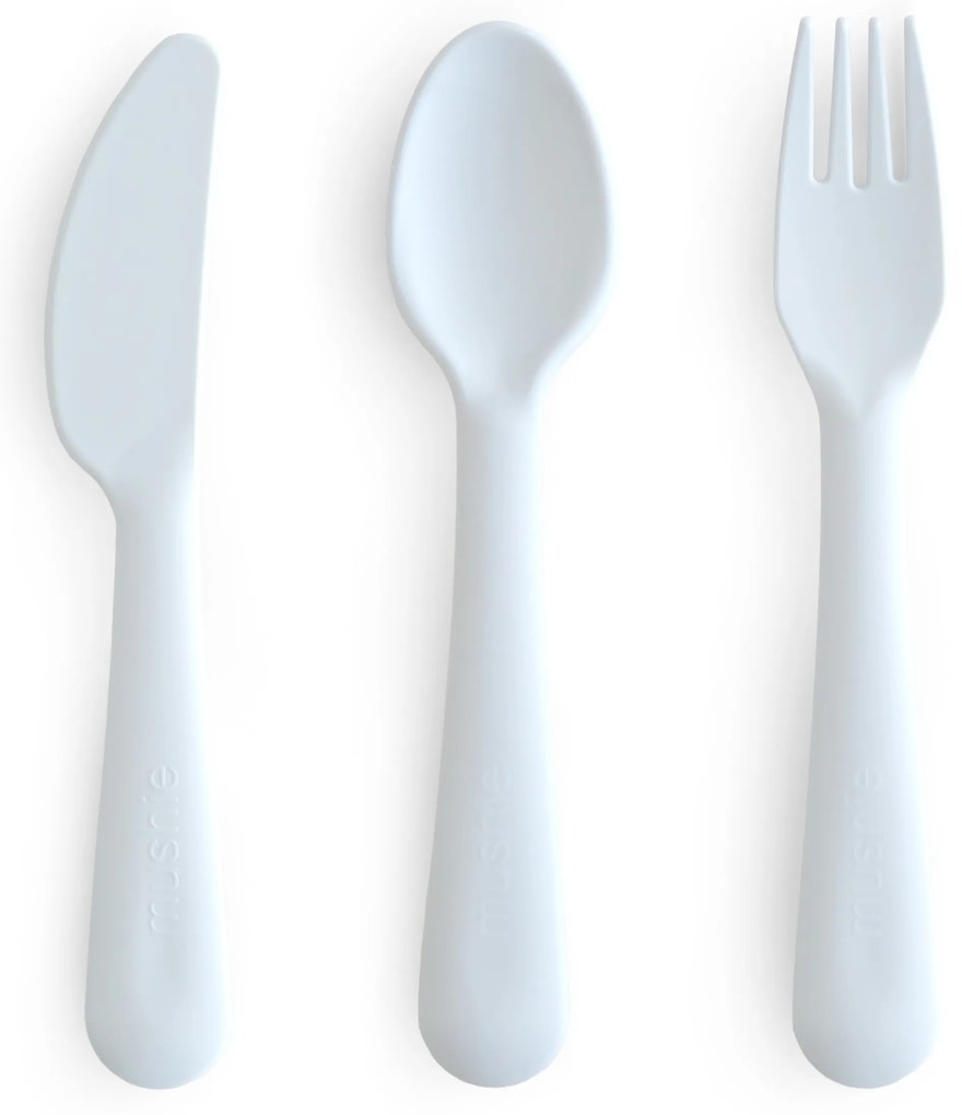 Mushie Set příborů Cutlery Powder Blue