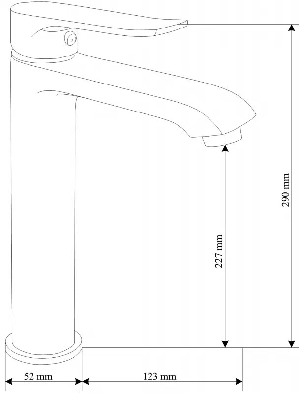 Mexen Pecos vanová sada DQ72, černá - 72713DQ72-70