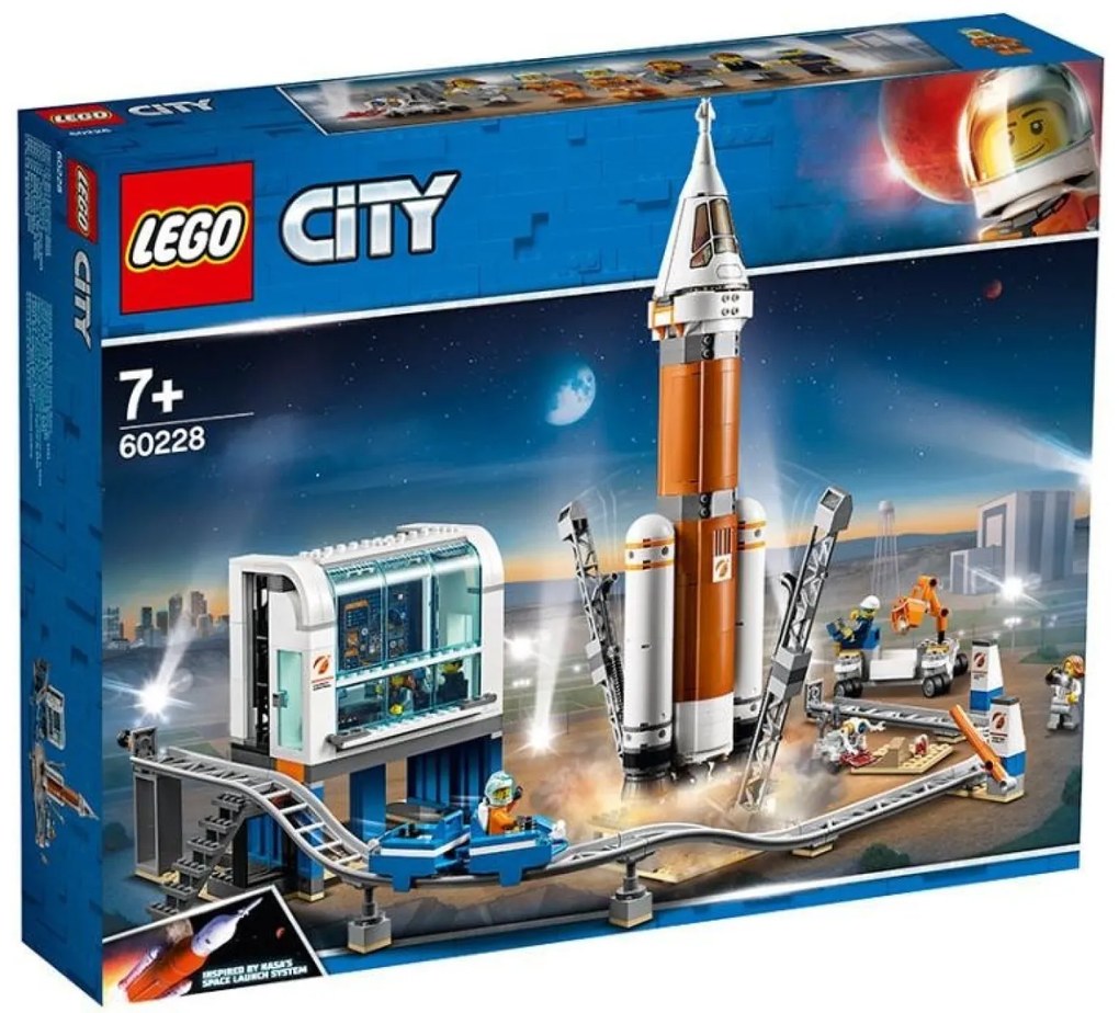 Lego stavebnice lego city space port 60228 start vesmírné rakety